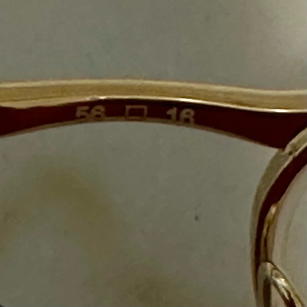 Cartier | Accessories | Cartier Gold Metal Eyeglasses With Black Case ...